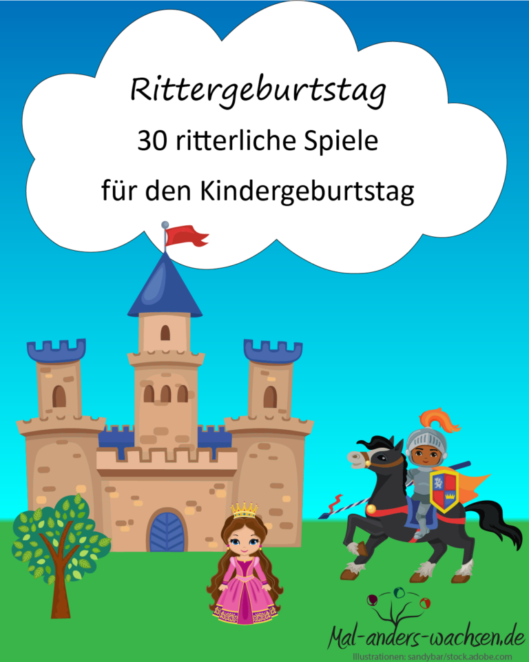 Rittergeburtstag: 30 ritterliche Spiele für den Kindergeburtstag - Mal ...