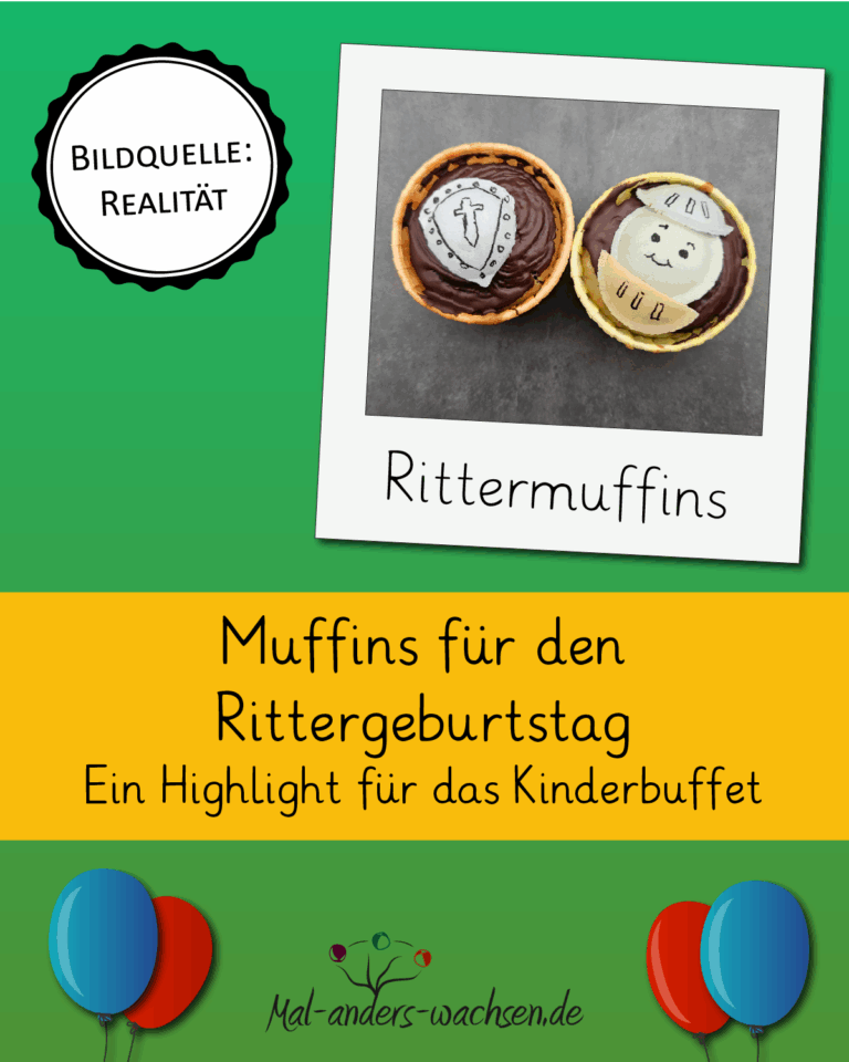 Muffins für den Rittergeburtstag: Ein Highlight für das Kinderbuffet ...
