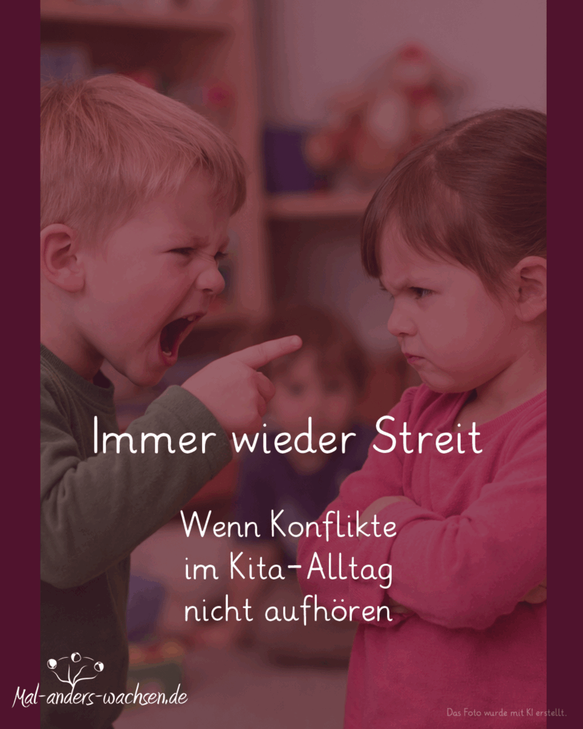 Immer wieder Streit. Wenn Konflikte im Kita-Alltag nicht aufhören - Mal ...